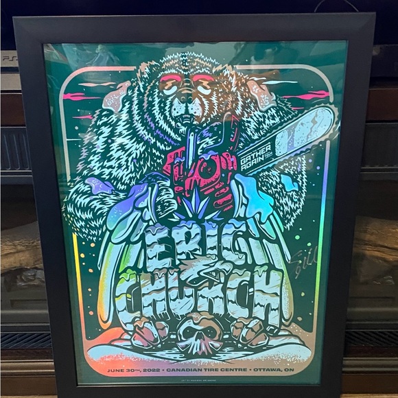 Other | Eric Church Framed Poster | Poshmark